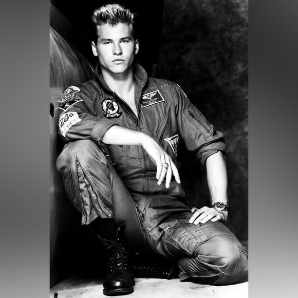 Party Supplies | Val Kilmer Topgun Life Size Cardboard Cutout With Free ...